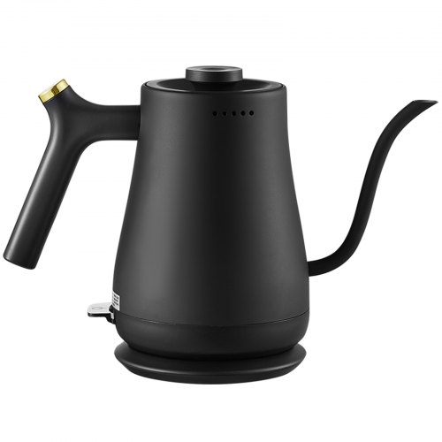 VEVOR 1L Electric Gooseneck Kettle, 1200W Fast Heating Gooseneck Pour ...