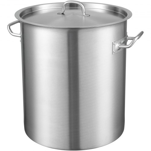 VEVOR Stainless Steel Stockpot, 42 Quart Large Cooking Pots, Multipurpose Cookware Sauce Pot ...