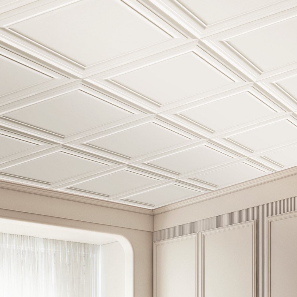 VEVOR Polystyrene Drop Ceiling Tiles – 20"x20", 267 Sq. Ft.
