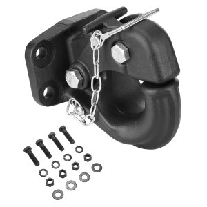Pintle Hitch Trailer Hitches Receiver for 2.5" to 3" Lunette Ring 30000 ...