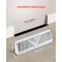 Floor Registers 15-Inch 10-Pack Floor Vents for HVAC Baseboard ...