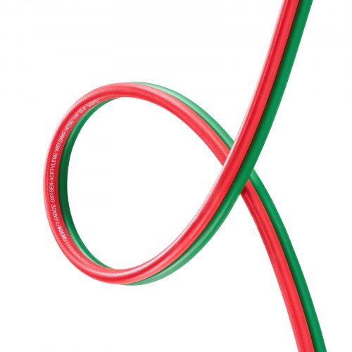 Oxygen Acetylene Hose 1/4-Inch x 15FT T Grade Hose 300PSI Max Working ...