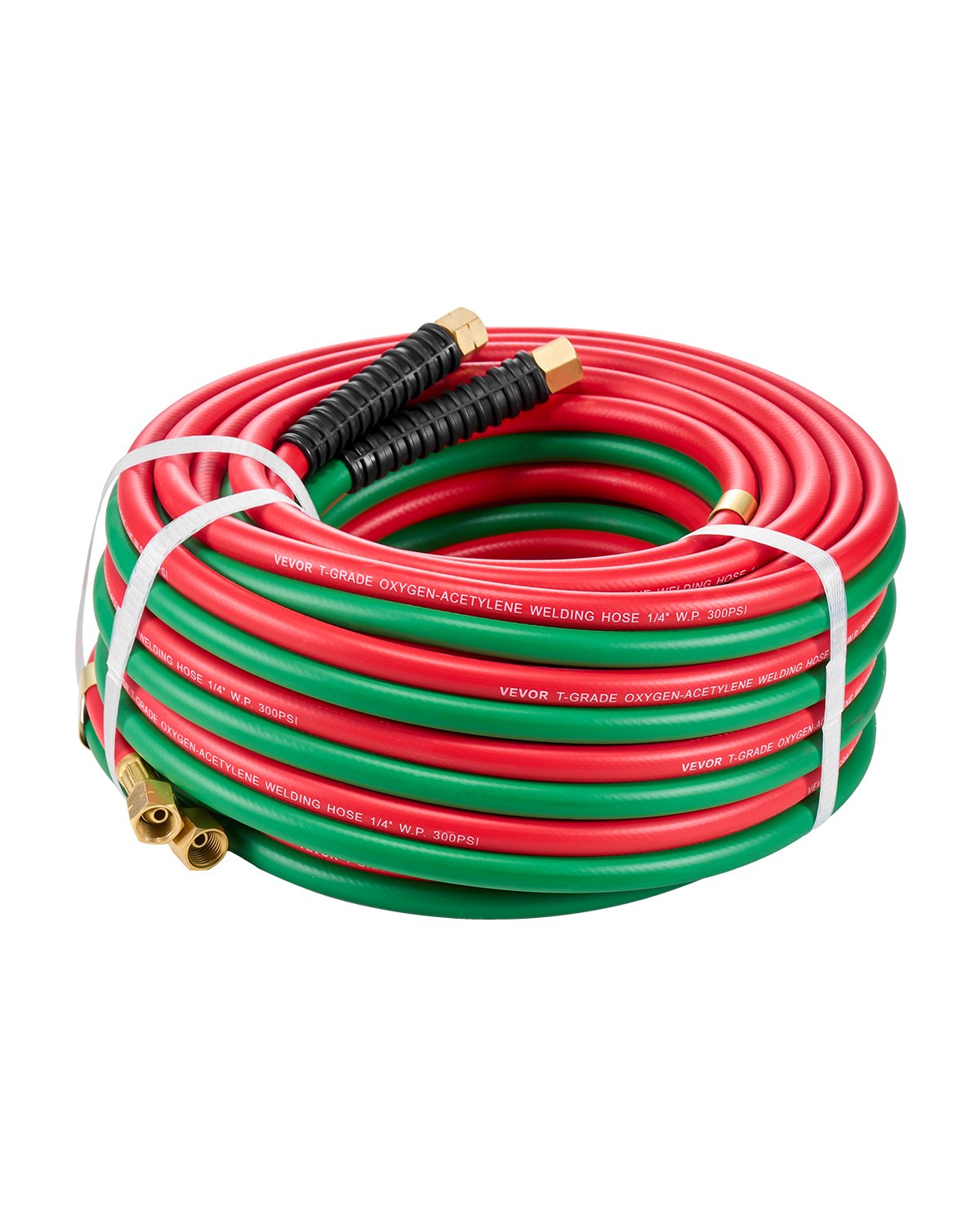 Oxygen Acetylene Hose 1/4-Inch x 50FT T Grade Hose 300PSI Max Working ...
