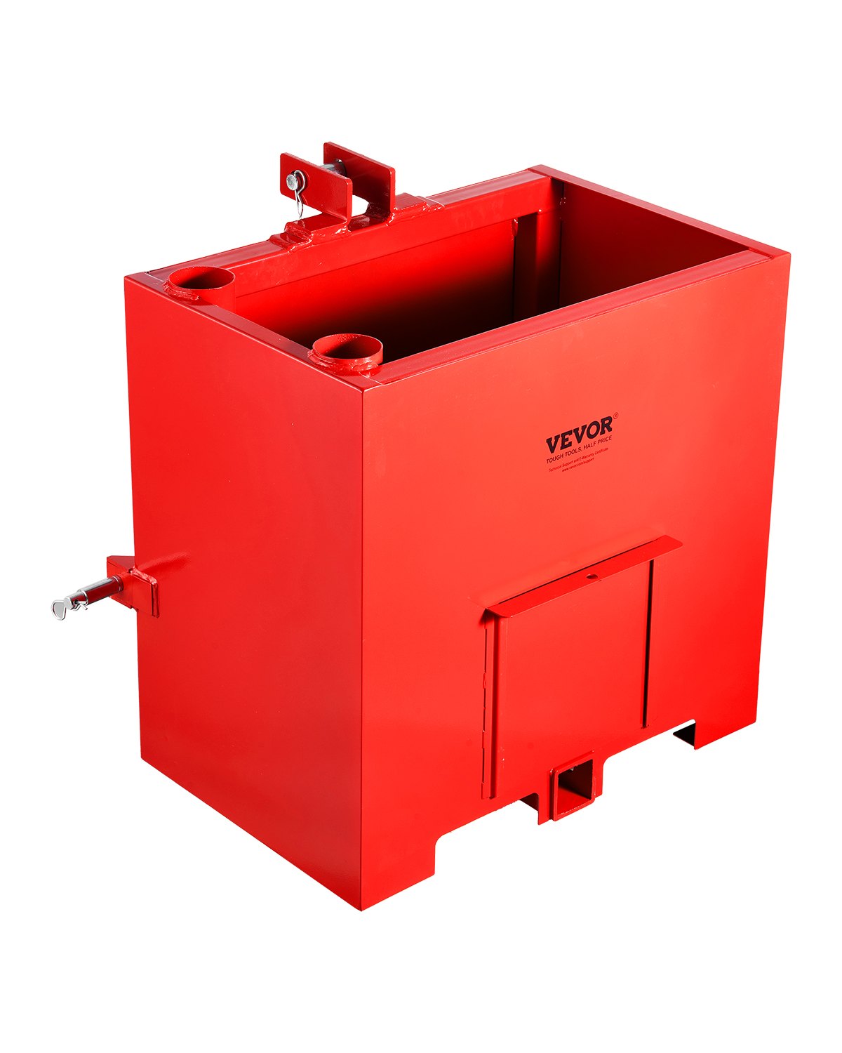 VEVOR 3 Point Ballast Box – 800 lb, 3-Point Hitch, 27"x25”