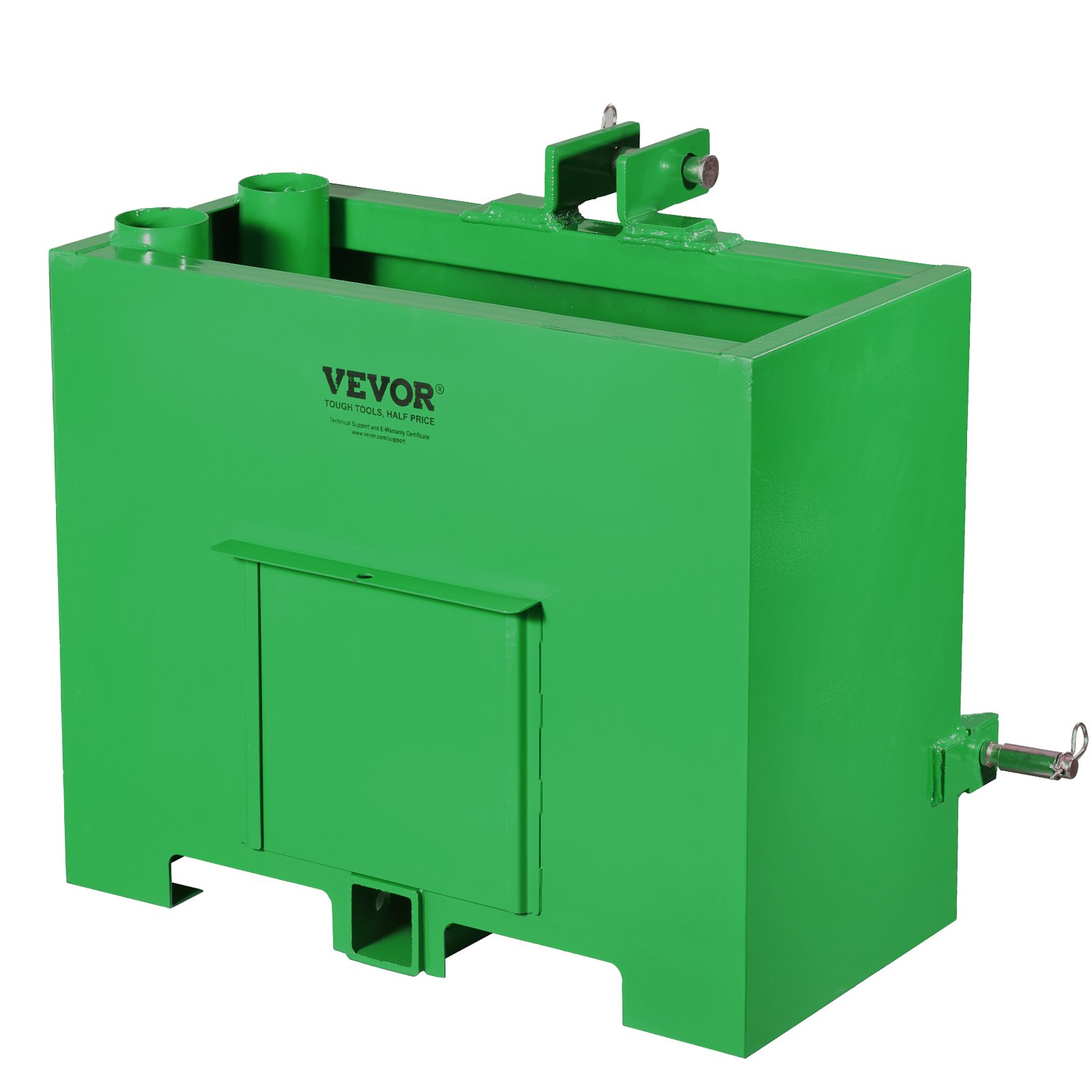 VEVOR Tractor Ballast Box - 800lbs, 5ft³, 3 Point, Steel