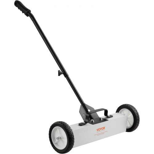 VEVOR 45Lbs Rolling Magnetic Sweeper with Wheels, Push-Type Magnetic ...