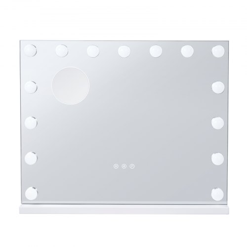 VEVOR Hollywood Vanity Mirror With Lights w/ USB Desktop Wall-mount 22 ...