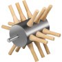 VEVOR Chicken Plucker Drill Attachment, Stainless Steel Drill Chicken ...
