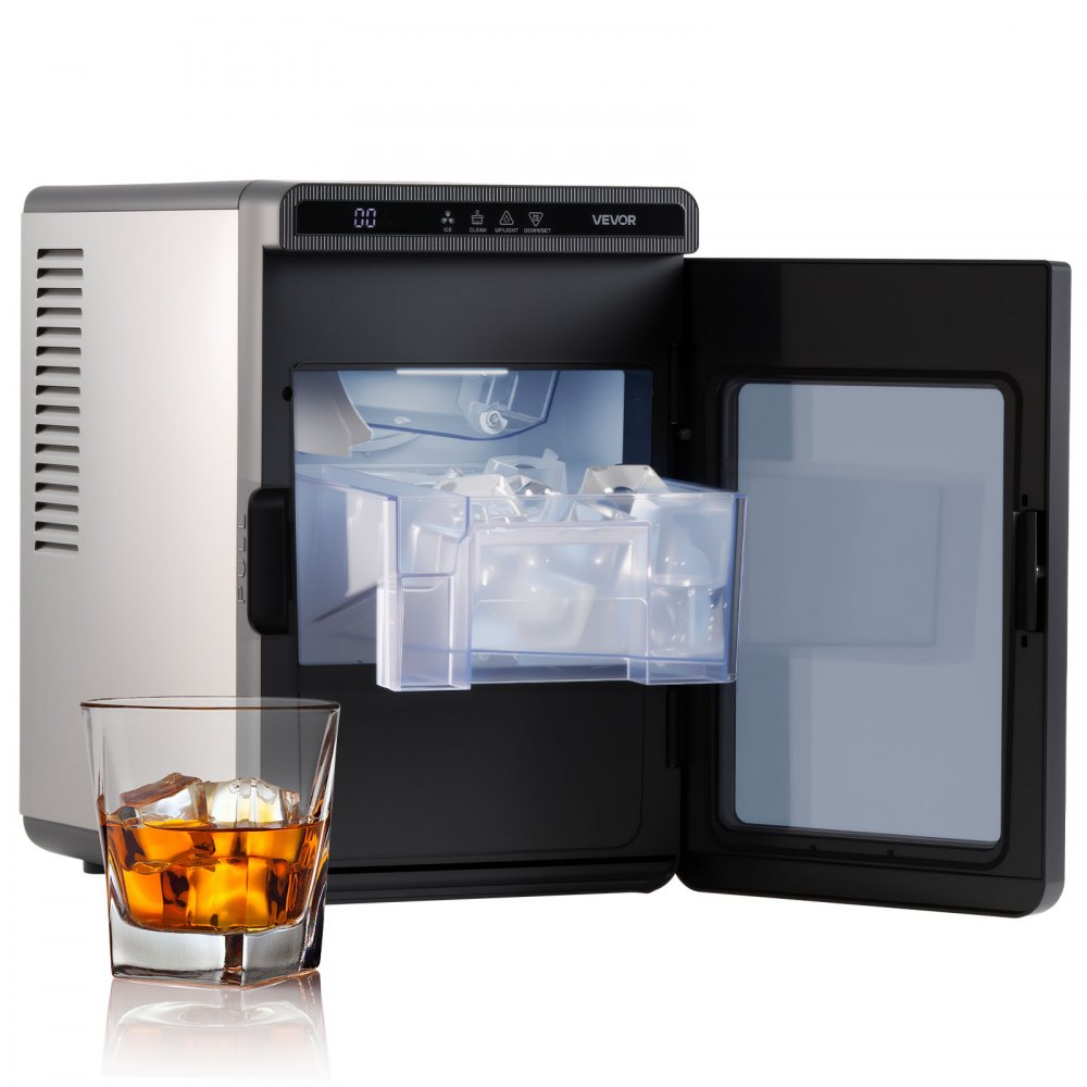 VEVOR Countertop Ice Maker, 22 lbs per Day, Self-Cleaning Portable ...