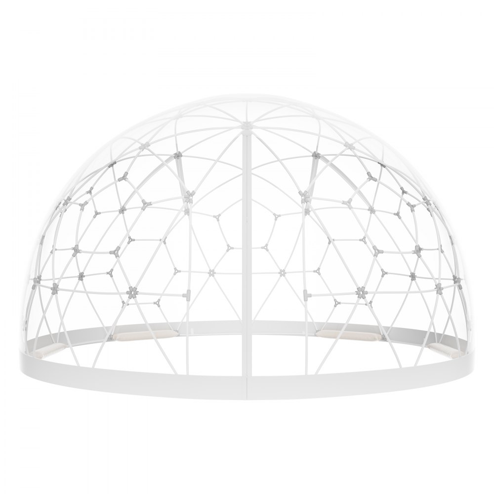 VEVOR Garden Dome Igloo Tent House, 12 FT Dome Tent, Upgraded Garden ...
