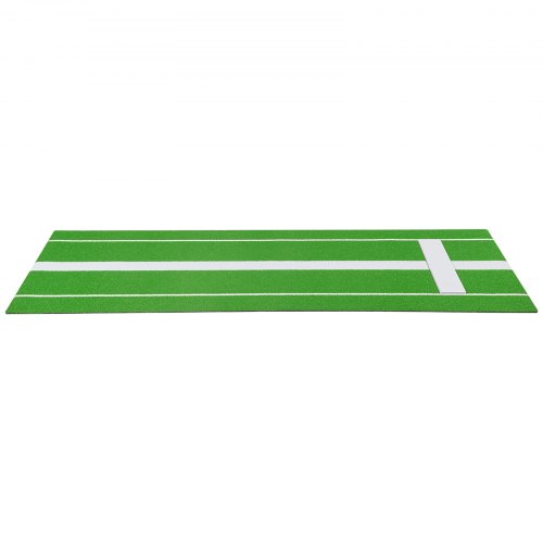 VEVOR Softball Pitching Mat, 10' x 3' Softball Pitching Mound, Antislip ...