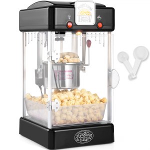 VEVOR Popcorn Popper Maskin Bordplate Popcorn Maker 300W 2,5 Oz Svart ...