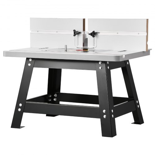 Benchtop Router Table 24 in x 15.7 in with Fence MDF Top Dust ...