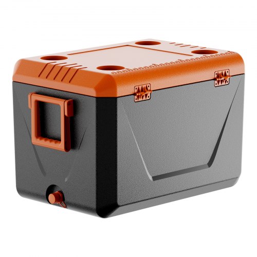 Portable Cooler 63 QT Insulated Hard Cooler 90 Can Capacity with Cup ...