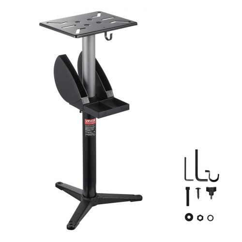 VEVOR Bench Grinder Stand Bench Grinder Floor Pedestal 5-Level Height ...