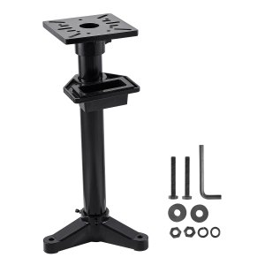 VEVOR Bench Grinder Stand - 10.6"x10.6" Plate, 48.5 lbs