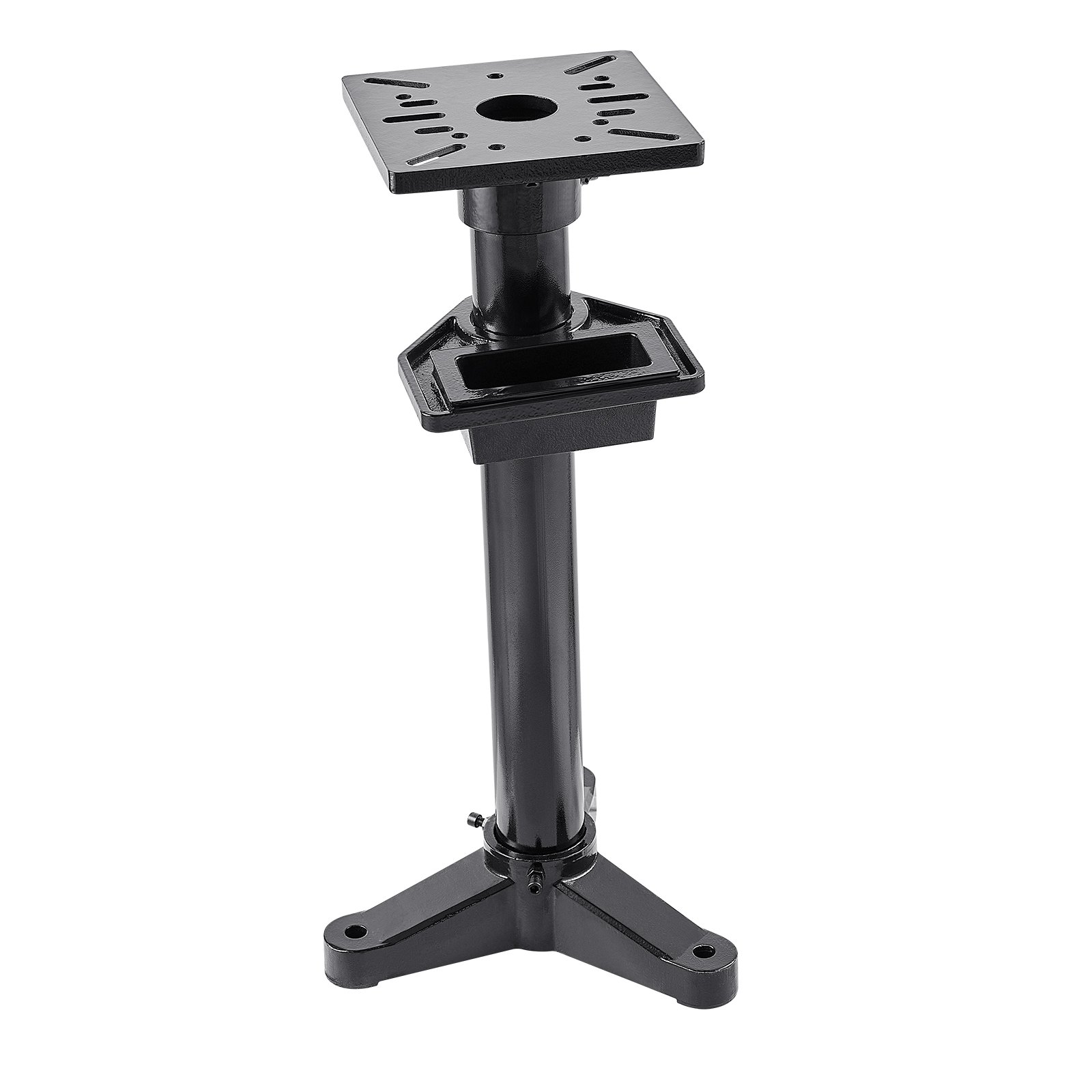 VEVOR Bench Grinder Stand - 10.6"x10.6" Plate, 48.5 lbs