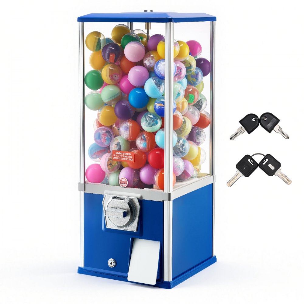 VEVOR Gumball Machine for Kids, 25" Height Home Vending Machine, PS ...