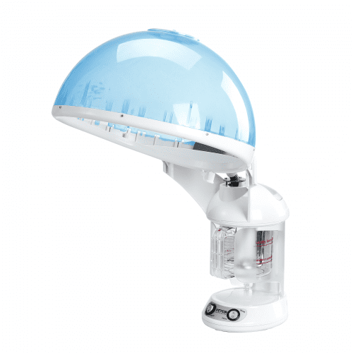 2 in 1 Hair & Facial Steamer Professional Hair Steamer with Bonnet Hood ...