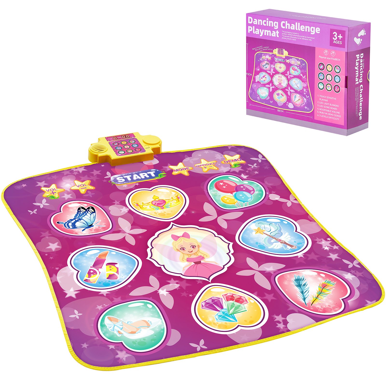 VEVOR High School Musical Dance Mat — Fun 9-Button Kids Pad