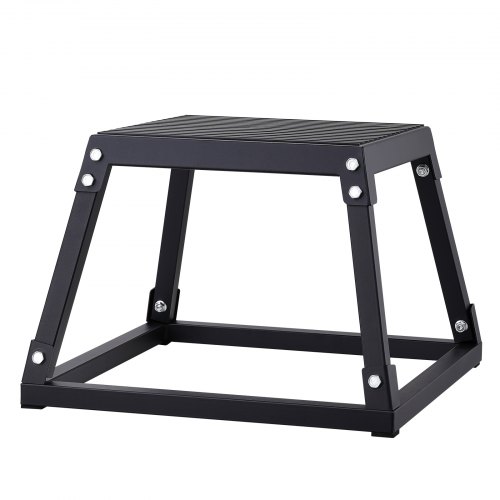 VEVOR Plyometric Jump Box, 12 Inch Plyo Box, Steel Plyometric Platform ...