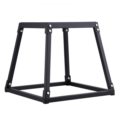 VEVOR Plyometric Jump Box, 18 Inch Plyo Box, Steel Plyometric Platform ...