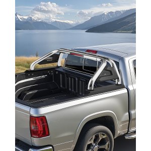 Truck Bed Roll Bar Chase Rack for Full-Size&Mid-Size Pickup Carbon ...