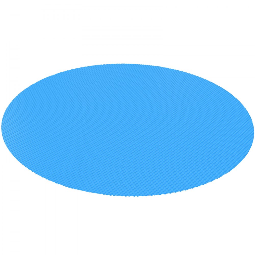 VEVOR Solar Pool Cover, Φ10 ft Round Solar Blanket for Pools, Inground ...