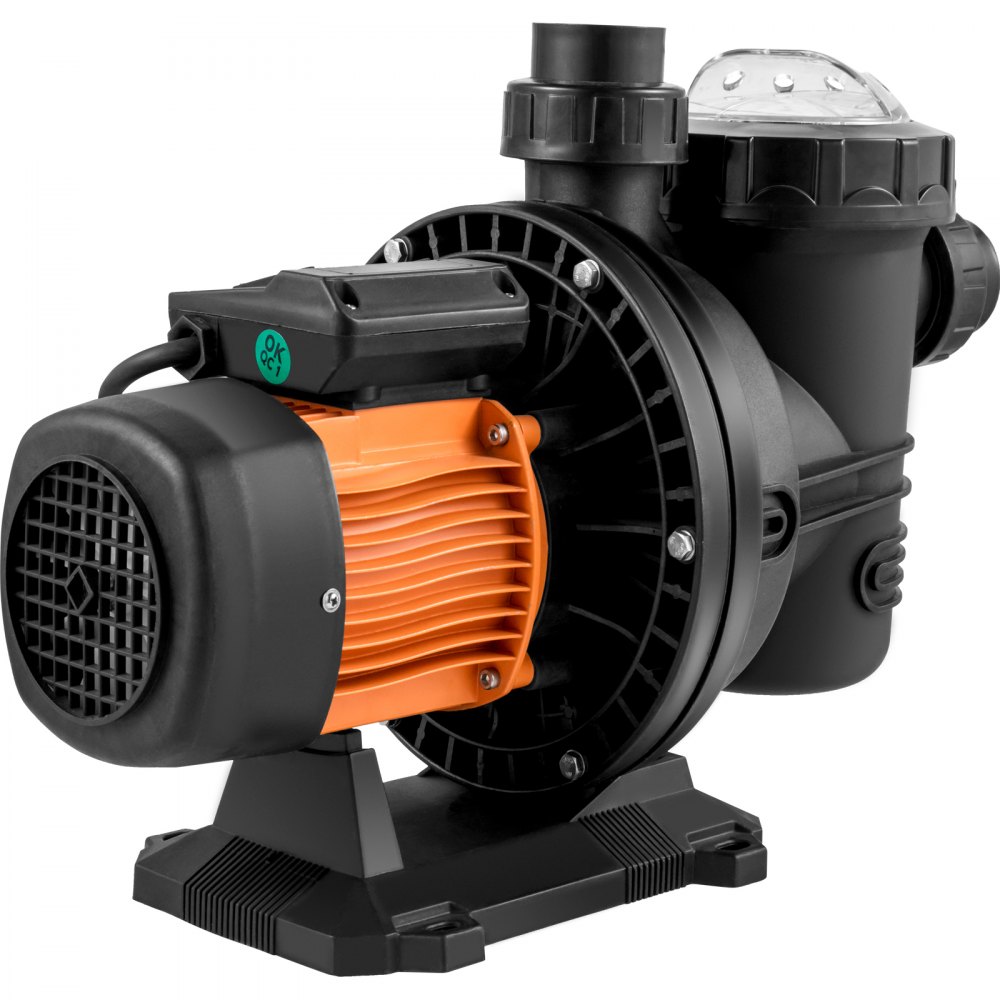 VEVOR Pool Pump Swimming Pool Pump 48V DC/500W Solar Water Pump 49 FT ...