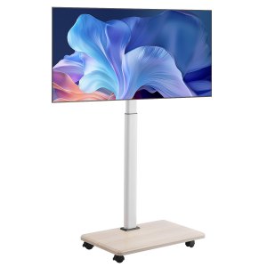 VEVOR Rolling TV Stand Mobile TV Cart Holds Up to 99 lbs for 32-70 Inch ...