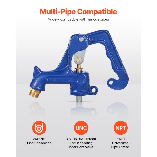 Frost Free Outdoor Faucet Freeze Proof Yard Hydrant Complete Head ...