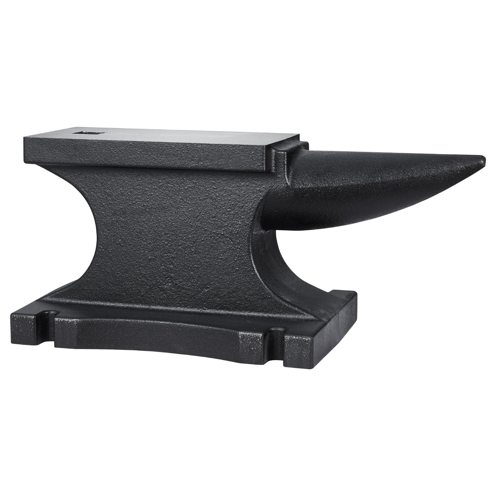 VEVOR Cast Iron Anvil, 100 Lbs/45kg Single Horn Anvil, with 10.4 x 5 in ...