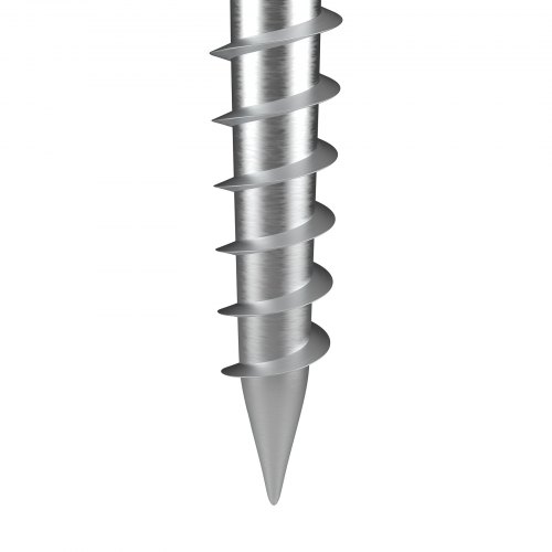 VEVOR No Dig Ground Anchor, 1 Pack 10 x 7 x 70 cm DIY Screw in Post ...