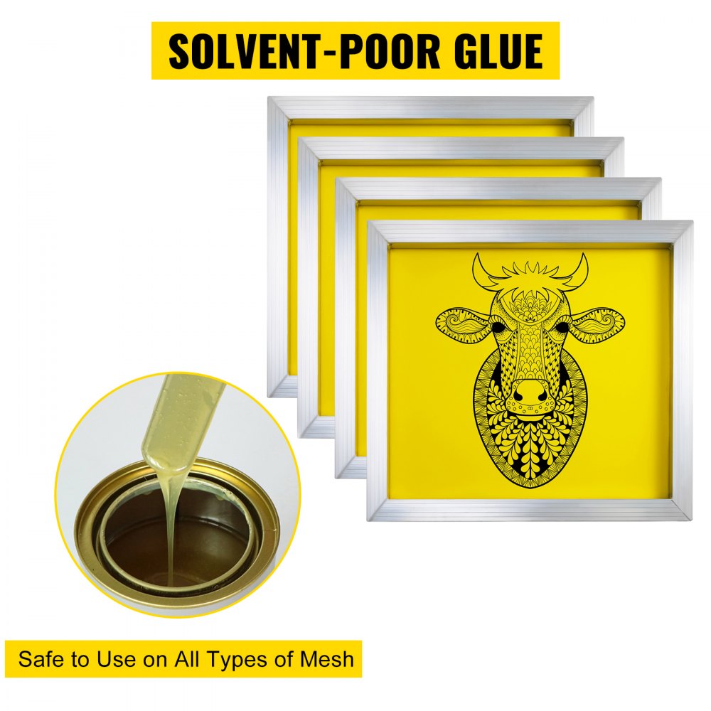 VEVOR Silk Screen Frame 6 Pieces Aluminum Silk Screen Frame 20x24 Inch ...