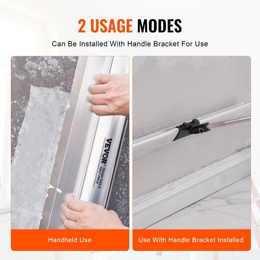 VEVOR Drywall Skimming Blade,48 inch Smoothing Knife, Stainless Steel ...