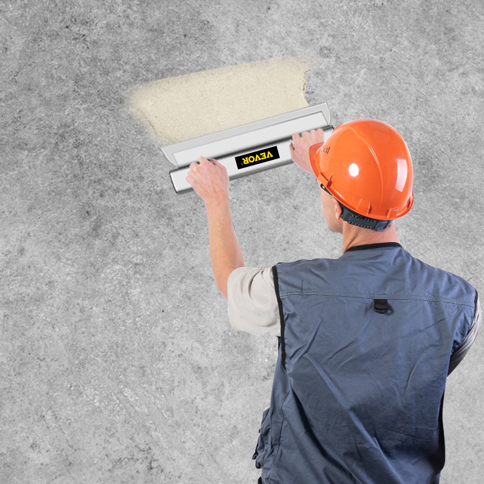 VEVOR Drywall Skimming Blade, 24inch Smoothing Knock-Down Knife ...