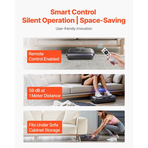 Vibration Plate Exercise Machine Whole Body Shaker Fitness Platform ...