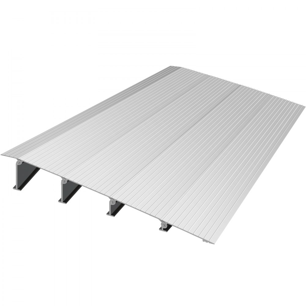VEVOR Transitions Modular Entry Ramp, 4" Rise Door Threshold Ramp ...