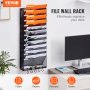 VEVOR File Wall Rack, One-Piece 12 Pockets Mesh Wall File Holder, Wall ...
