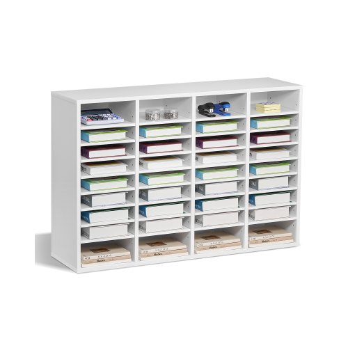 VEVOR Literature Organizer, 36 Compartments Office Mailbox with ...