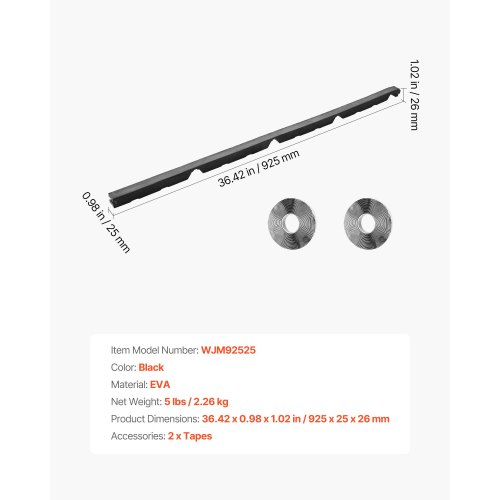 Foam Closure Strips Metal Roof Outside EVA Foam Closure Strip (20 ...