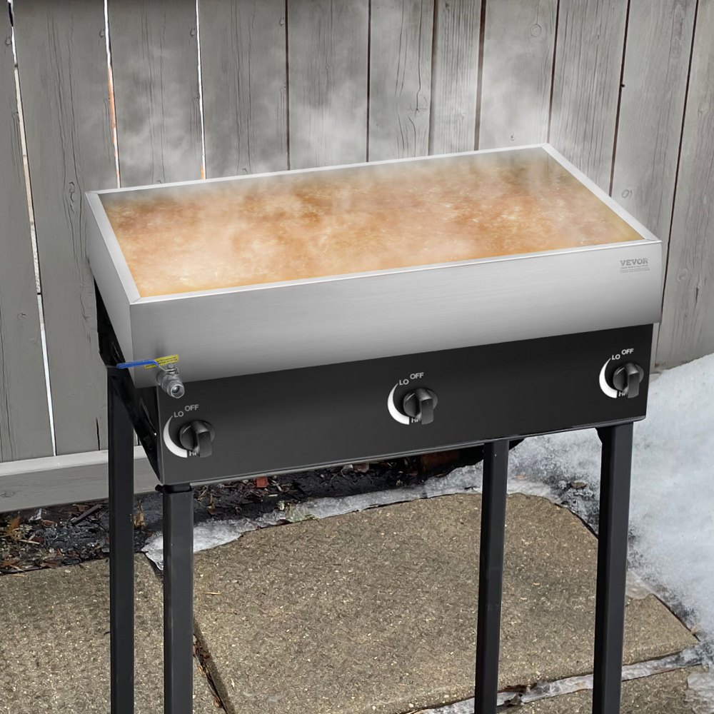 VEVOR Maple Syrup Evaporator Pan, 22.4 Gallon, 325 Cups of 8.8oz Maple ...