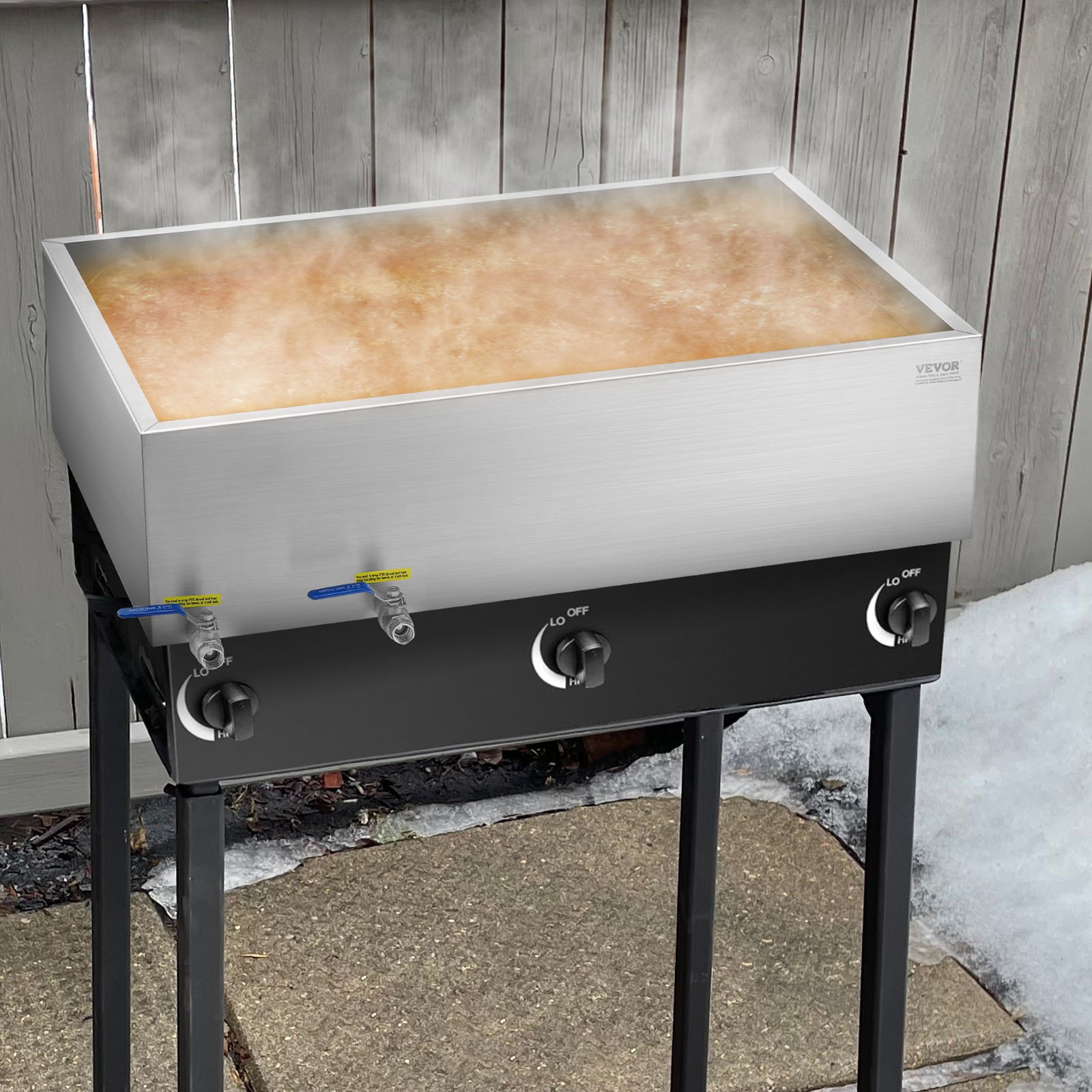 VEVOR Stainless Steel Maple Syrup Evaporator Pan – 35 Gal