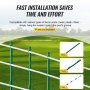 VEVOR Electric Fence Tape – 6-Strand Durable Farm Line