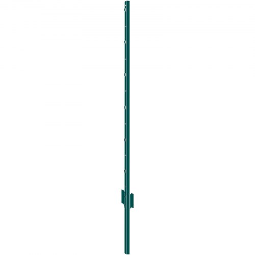 VEVOR 4 Feet Fence Post 10 Pack T-Post Heavy Duty Metal Fence Posts ...