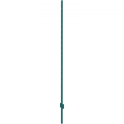 VEVOR 6 Feet Fence Post 10 Pack T-Post Heavy Duty Metal Fence Posts ...