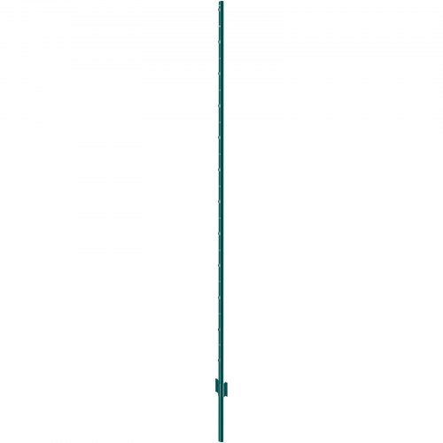 VEVOR 7 Feet Fence Post, 10 Pack U-Channel Heavy Duty Metal Fence Posts ...