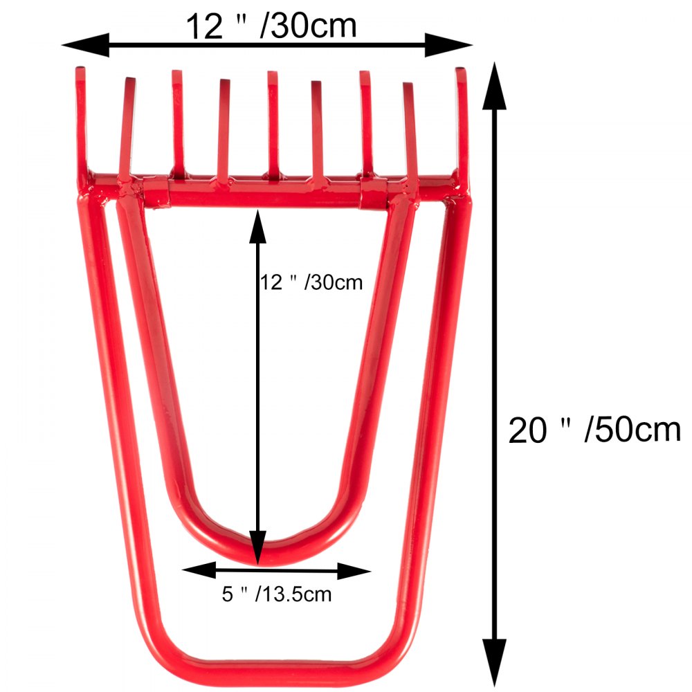 VEVOR Fence Crimping Tool, 20" x 12" Fence Wire Tighten Tools, Red Wire ...