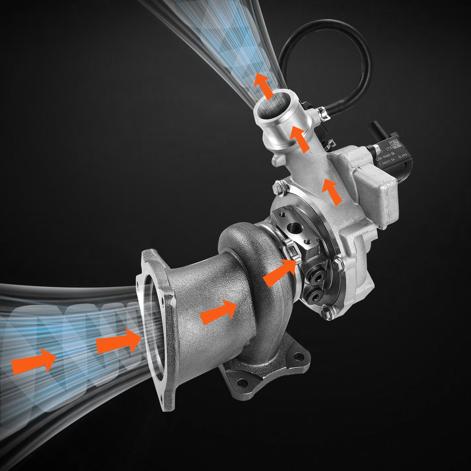VEVOR Ford Escape Turbocharger - 2013-2016, 800-1000℃