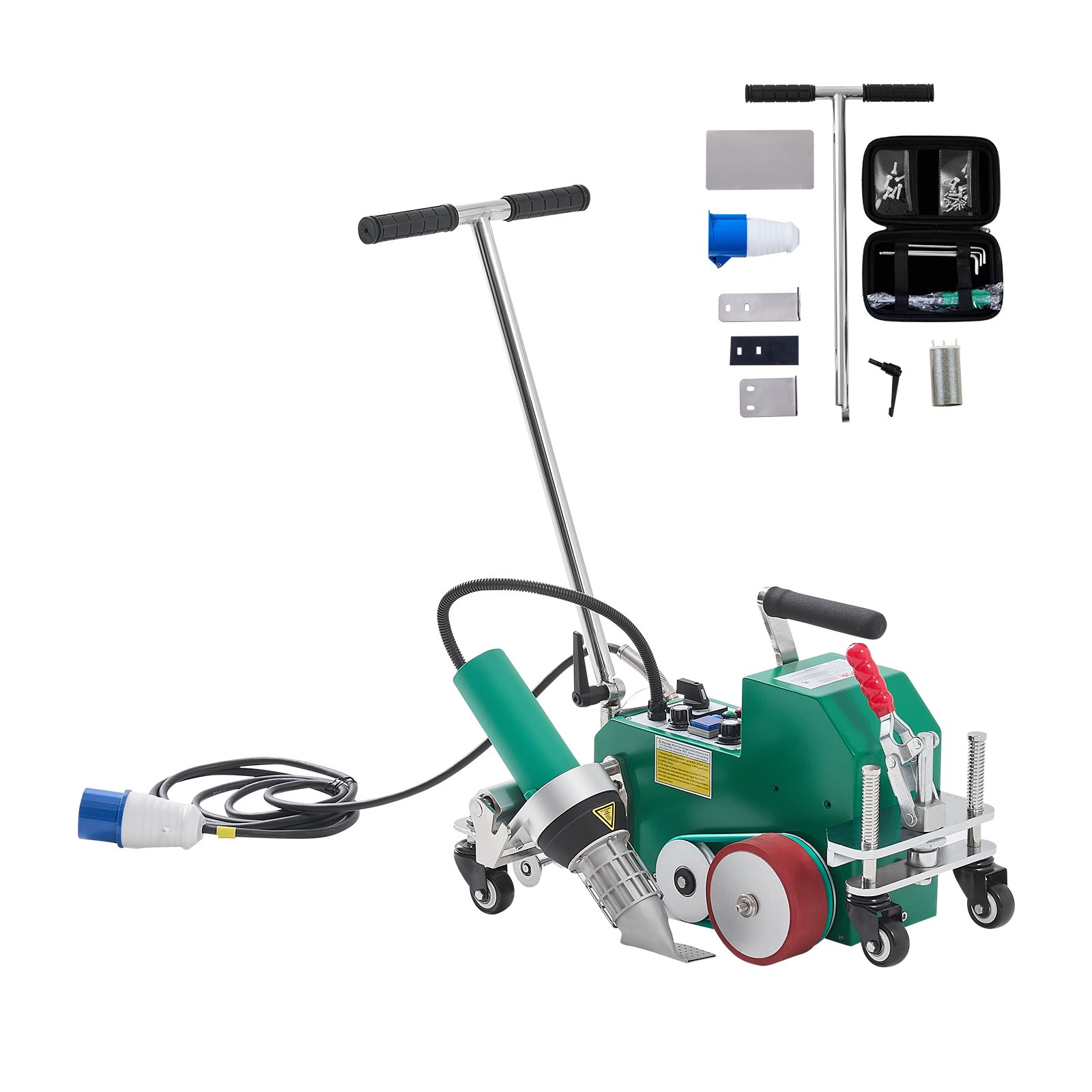 VEVOR Roofing Hot Air Welder, 3400W 220V High Power Plastic PVC TPO ...